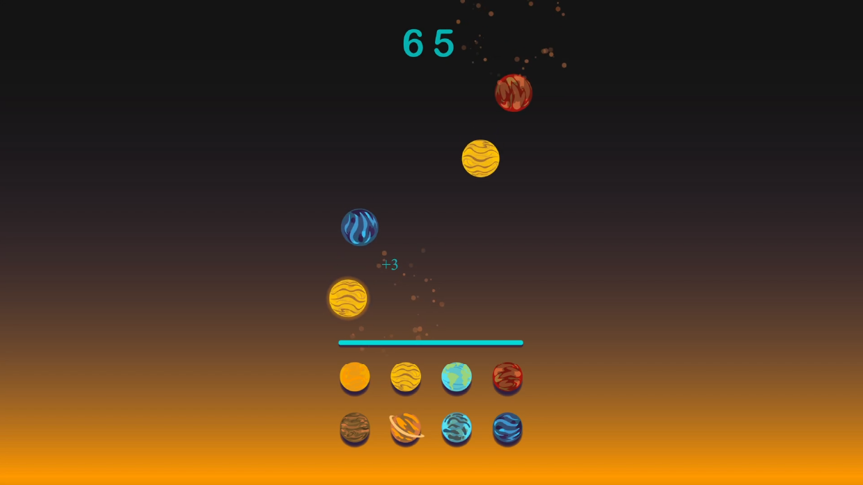 Solar System Falls | HTML5 Construct Game by twisted_by_art | CodeCanyon